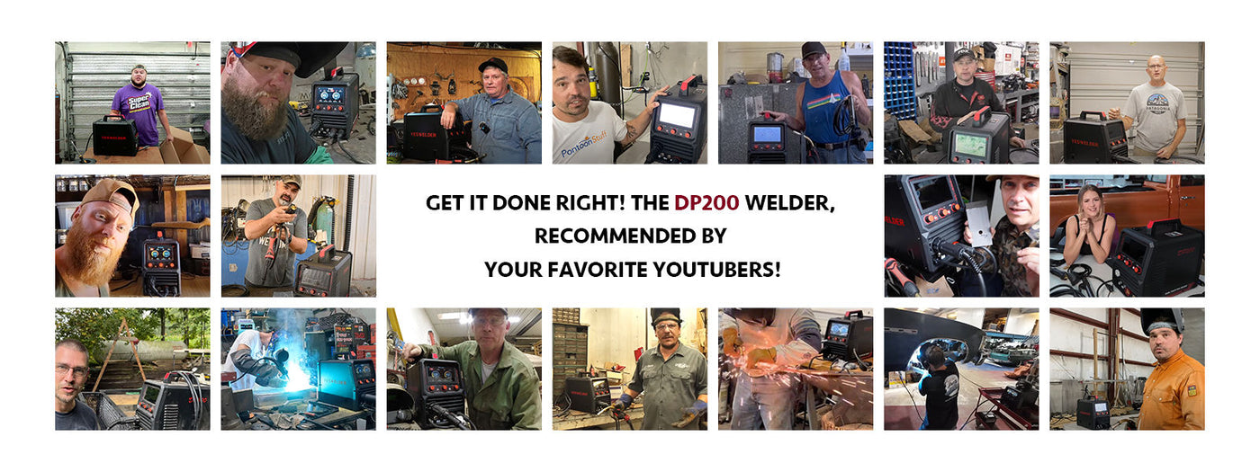 Firstess DP200 Multi-Process DualPulse™ MIG Welder – YesWelder