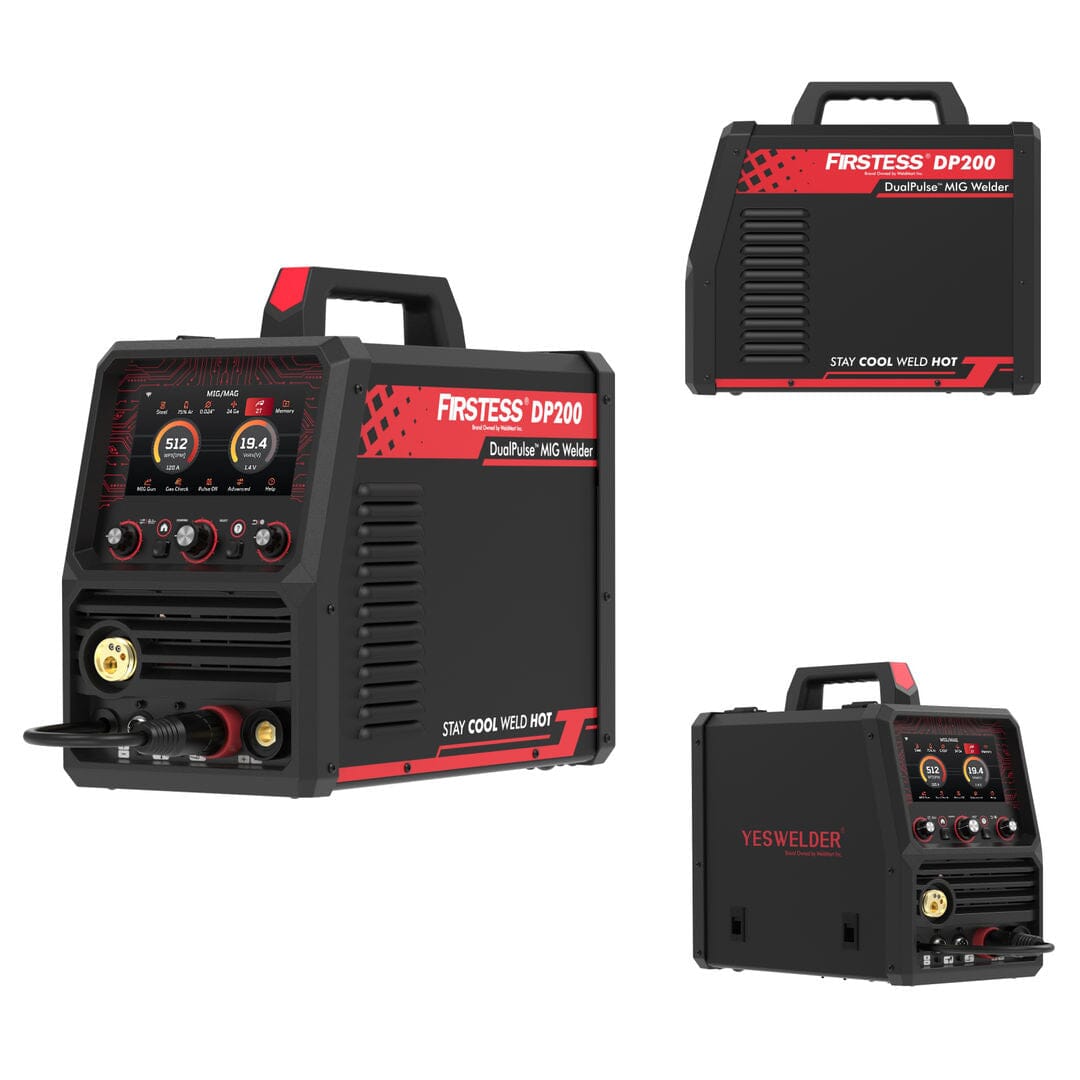 Firstess DP200 Multi-Process DualPulse™ MIG Welder – YesWelder